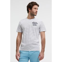 Rundhalsshirt Gaastra, Jungen, Gr. XXL, wei&szlig;, Single Jersey, Material: 100% Baumwolle, regular fit normal, Rundhals, eingesetzt gerader Abschluss, Shirts Rundhalsshirt, aus Baumwolle