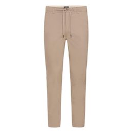 Chinohose Kronstadt "Chinohose KSSiero", Herren, Gr. M, N-Gr, braun (fungi), Obermaterial: 97% Baumwolle CO. 3% Elasthan EL., Hosen Chinohose