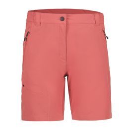 Trekkingshorts Icepeak "Icepeak Shorts Beaufort", Damen, Gr. 40, EURO-Gr&ouml;&szlig;en, hellrot, Stoff, 90% Polyester, 10% Elasthan, Hosen