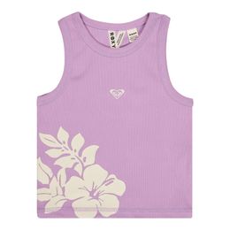 Tanktop Roxy "Iconic Days", M&auml;dchen, Gr. 12(148-156cm), lila (crocus petal), Obermaterial: 95% Baumwolle, 5% Elasthan., Tops Tanktop