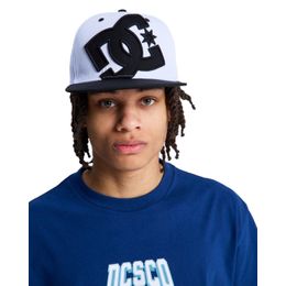 Trucker Cap DC Shoes "DC Double That", Herren, wei&szlig;, Kunstfaser, Caps