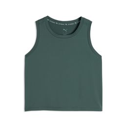 Tanktop Puma "W X HYROX CLOUDSPUN CITY TANK", Damen, Gr. S, herb garden, Jersey, Obermaterial: 94% Polyester, 6% Elasthan, unifarben, regular fit kurz, Rundhals, Tops Tanktop