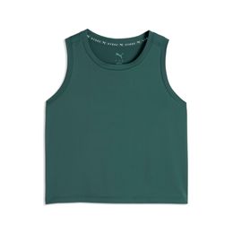 Tanktop Puma "W X HYROX CLOUDSPUN CITY TANK", Damen, Gr. XL, herb garden, Jersey, Obermaterial: 94% Polyester, 6% Elasthan, unifarben, regular fit kurz, Rundhals, Tops Tanktop