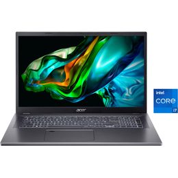 Acer Notebook "A17-51M-70J1", steel gray, 16 GB RAM 1.000 GB SSD, Core 7, Windows11Home64Bit, Notebooks