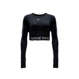 Nike Pro Dri-Fit 365 Crop Longsleeve Bekleidung Damen schwarz L