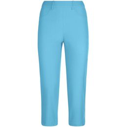 Peter Hahn - Capri-Hose Passform Sylvia, blau, Gr. 38 / S