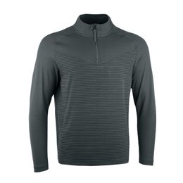 Nike - "Vapor" Oberteil mit halbem Rei&szlig;verschluss f&uuml;r Herren (Dunkles Rauchgrau/Schwarz)