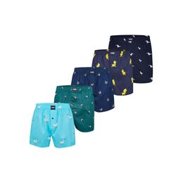Happy Shorts Herren Boxer Motiv Mix Boxershorts, Unterhose, Boxerbriefs