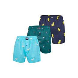 Happy Shorts Herren Boxer Motiv Mix Boxershorts, Unterhose, Boxerbriefs