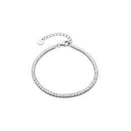Luxenter 925 Sterling Silber Armband mit rhodiniertem Brillant Zirkonia - Oty