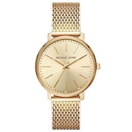 Michael Kors MK4339 Pyper Quarz Kristall Gold Zifferblatt Damenuhr