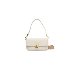 Coccinelle C-Me Lock Handtasche aus genarbtem Leder