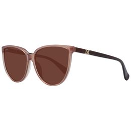 MaxMara Mm1302s Katzenaugen-Sonnenbrille in Pinkbraun