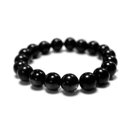 Luxenter 925 Sterling Silber Armreif mit rhodiniertem Onyx - Onyx