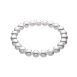 Luxenter Armband mit wei&szlig;er Perle, 18 Karat Gold-Finish &ndash; Anrae