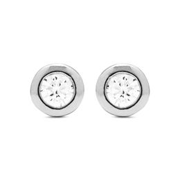 Luxenter Ohrringe Sterling Silber 925 mit rhodiniertem Brillant Zirkonia - Zaja