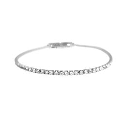 Luxenter Rhodium plattiert Brillant Zirkonia Armband - Kayla