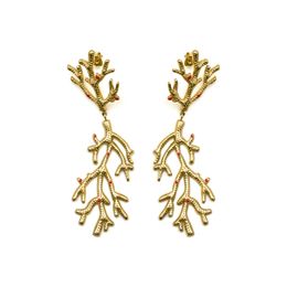 Luxenter Ohrringe mit 18k Gold-Finish - Ikuzol
