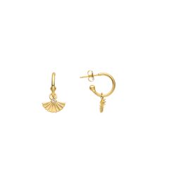 Luxenter 925 Sterling Silber und Brilliant Zirconia Ohrringe mit 18-karat-Gelbgold-Finish &ndash; Matabak