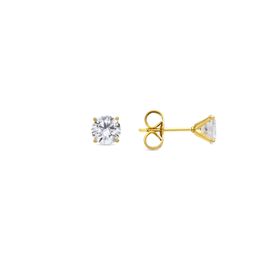 Luxenter Ohrringe mit Zirkonia, 18 Karat Ros&eacute;gold-Finish &ndash; Verak