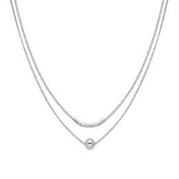 Luxenter rhodinierte Halskette - Nothie