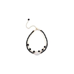 Luxenter-Armband, Ekhao-Metalllegierung und hydrothermaler Quarz Onyx 18K vergoldet