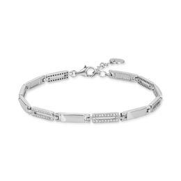 Luxenter 925 Sterling Silber Armband mit rhodiniertem Brillant Zirkonia - Amim