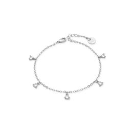 Luxenter Rhodium plattierter Brillant Zirkonia Armband - Kisain