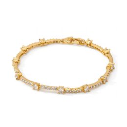 Luxenter-Armband aus Brilliant Metal und Zirkonia-Legierung, verarbeitet in 18-karat-Gelbgold &ndash; Raydowa