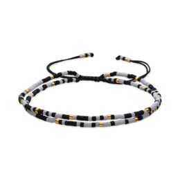 Luxenter-Armband mit schwarzem Kristall in 18k Gold-Finish - Furie