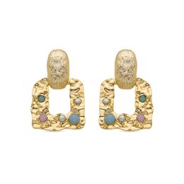 Luxenter-Ohrringe aus 18k Gelbgold - Paile