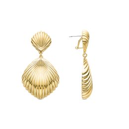 Luxenter-Ohrringe aus 18 Karat Gelbgold - Kaizal