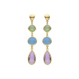Luxenter-Ohrringe aus 18k Gelbgold - Donnty