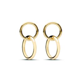 Luxenter-Ohrringe aus 18 Karat Gelbgold - Rada