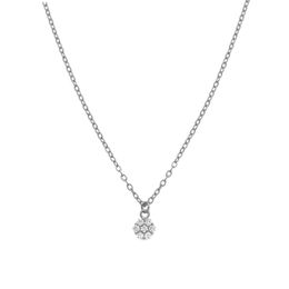Halskette aus 925 Sterling Silber und rhodiniertem Brillant Zirkonia - Oris