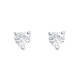 Luxenter, eqoyi Ohrringe aus 925er Sterlingsilber und rhodiniertem, gl&auml;nzendem Zirkoniumdioxid