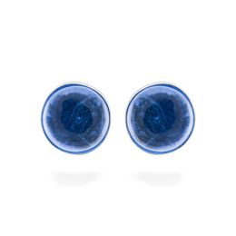 Luxenter essential Ohrringe aus 925er Sterlingsilber und hydrothermalem Lapislazuli-Quarz mit rhodinierter Oberfl&auml;che