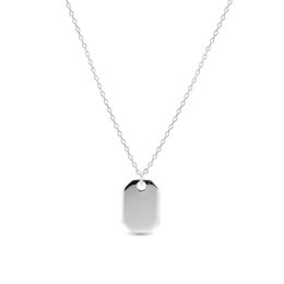 Luxenter 925 Sterling Silber rhodiniert Halskette - Imlor