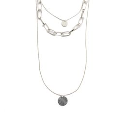 Luxenter Rhodium Finish Halskette &ndash; Hanoi