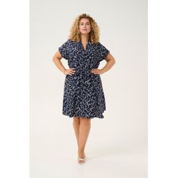Kaffe Kleid Regular fit Midnight Marine Lace Print marine
