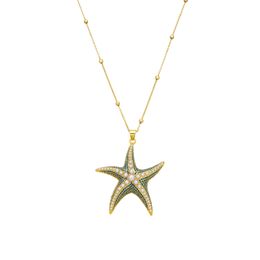 Luxenter-Halskette in 18-karat-Gelbgold und wei&szlig;er Perle &ndash; Ruko