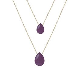 Luxenter Abelia Halskette aus 18 Karat Gelbgold