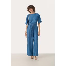 PART TWO Overall Easy fit medium blue