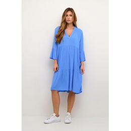 Kaffe Kleid A-shape blue