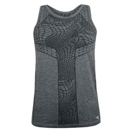 Diadora nahtloser Tanktop Womens Tight Fitness -Laufweste 170380 C2815