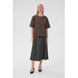 Karen Simonsen T-shirt KBBecilla Casual fit dark brown