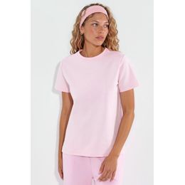 Einfaches Rundhals-T-Shirt