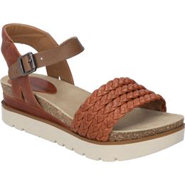 JOSEF SEIBEL Damen Sandale Clea 16 in orange-kombi
