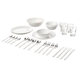 IKEA KVABBSO Startpaket 29-teilig, Geschirr-Set