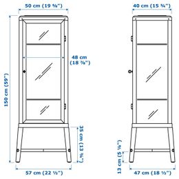 IKEA FABRIK&Ouml;R Vitrine